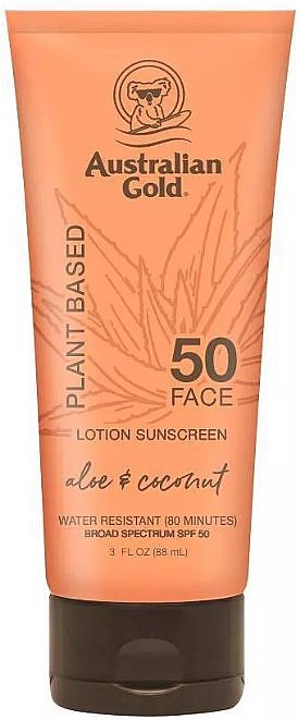 SPF 50 FACE Plant Based Lotion - PLANT BASED Solcreme med faktor ...